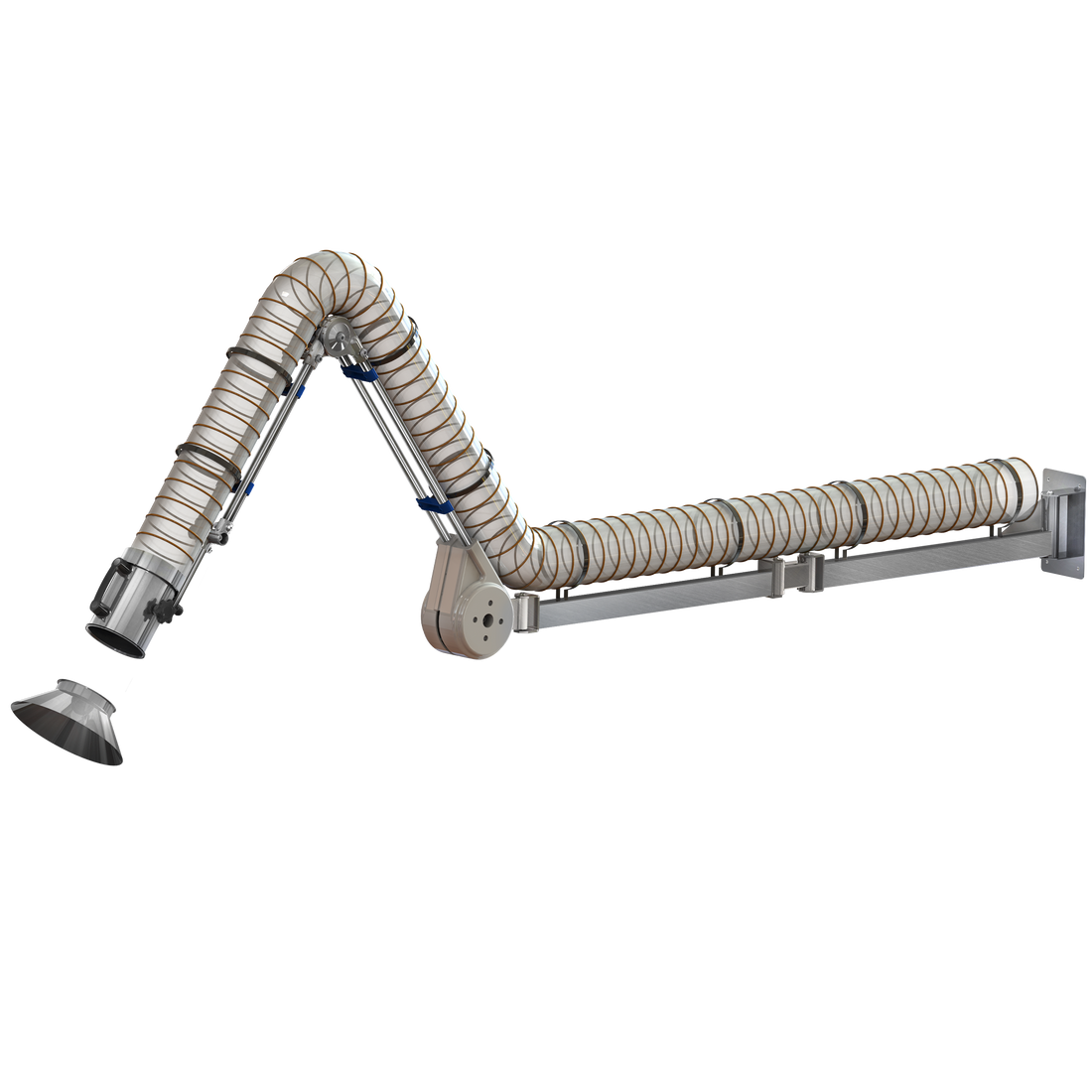 Stainless Extended Extraction Arm – Flextraction Online